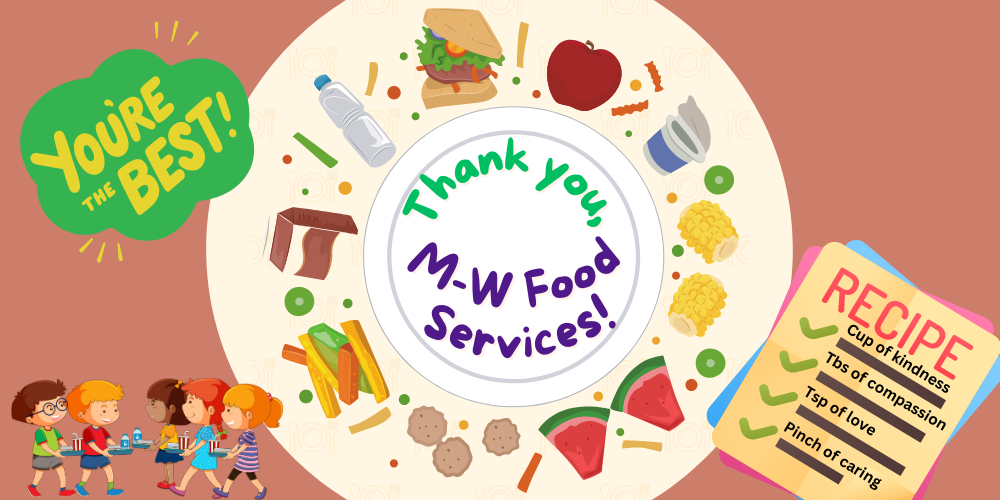 Message of gratitude for our Food Services team | Smith Clove Elementary