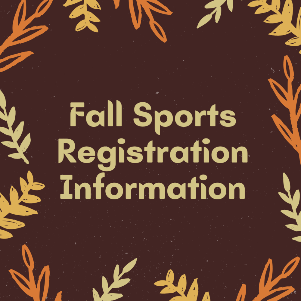 Fall Sports Registration Information | Athletics