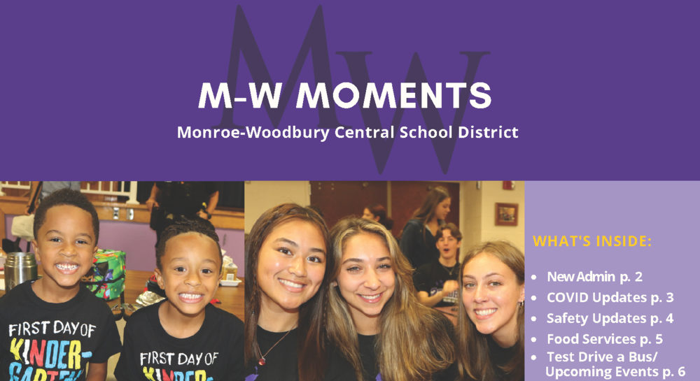 M-W Moments - a new monthly newsletter from Superintendent Rodriguez ...