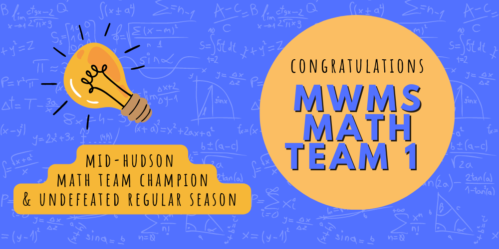 MWMS Math Team 1 celebrates undefeated season, Mid-Hudson Championship ...
